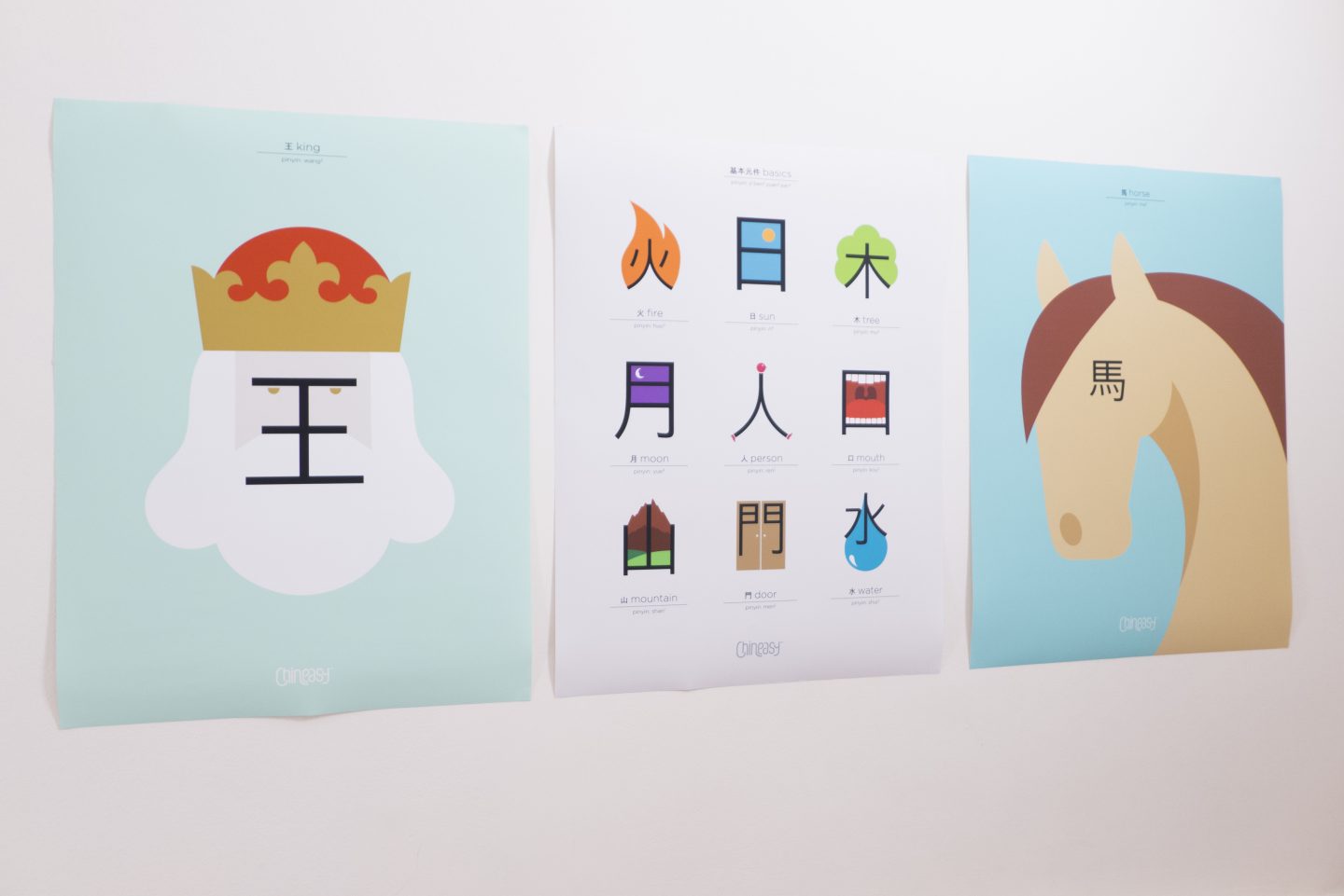 Chinese characters made easy using illustrations - What Design Can Do