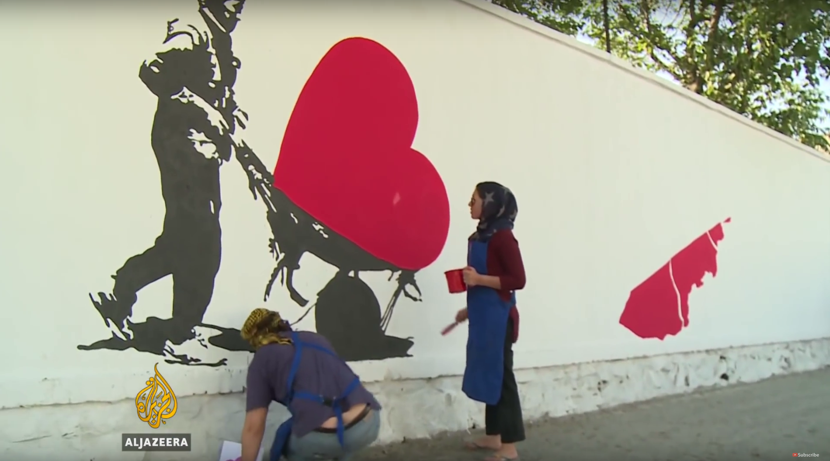 Artists in Kabul paint away the walls - What Design Can Do