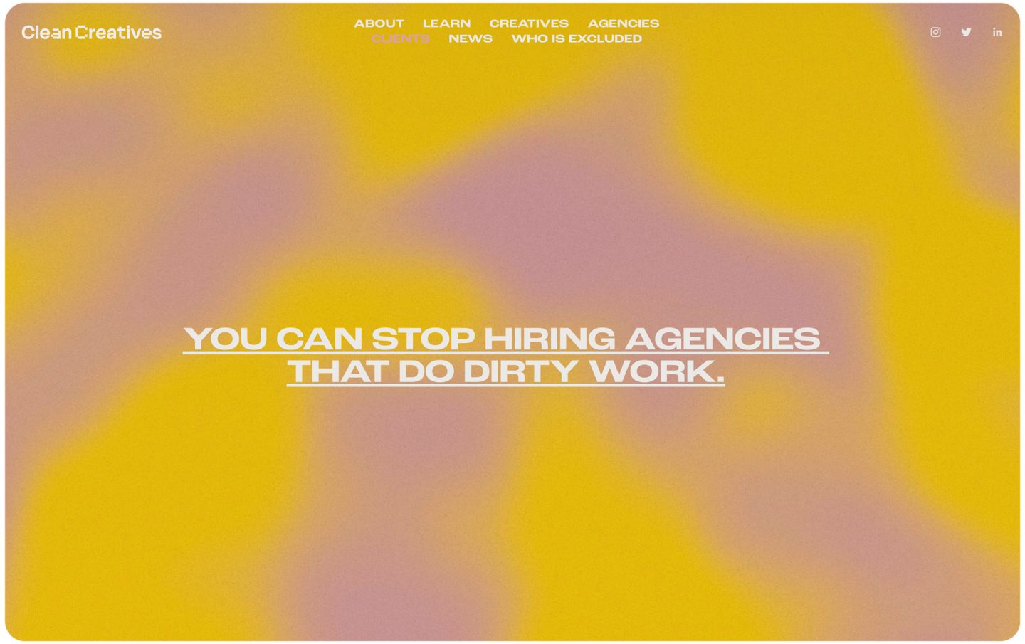 Clean Creatives take on big oil - What Design Can Do