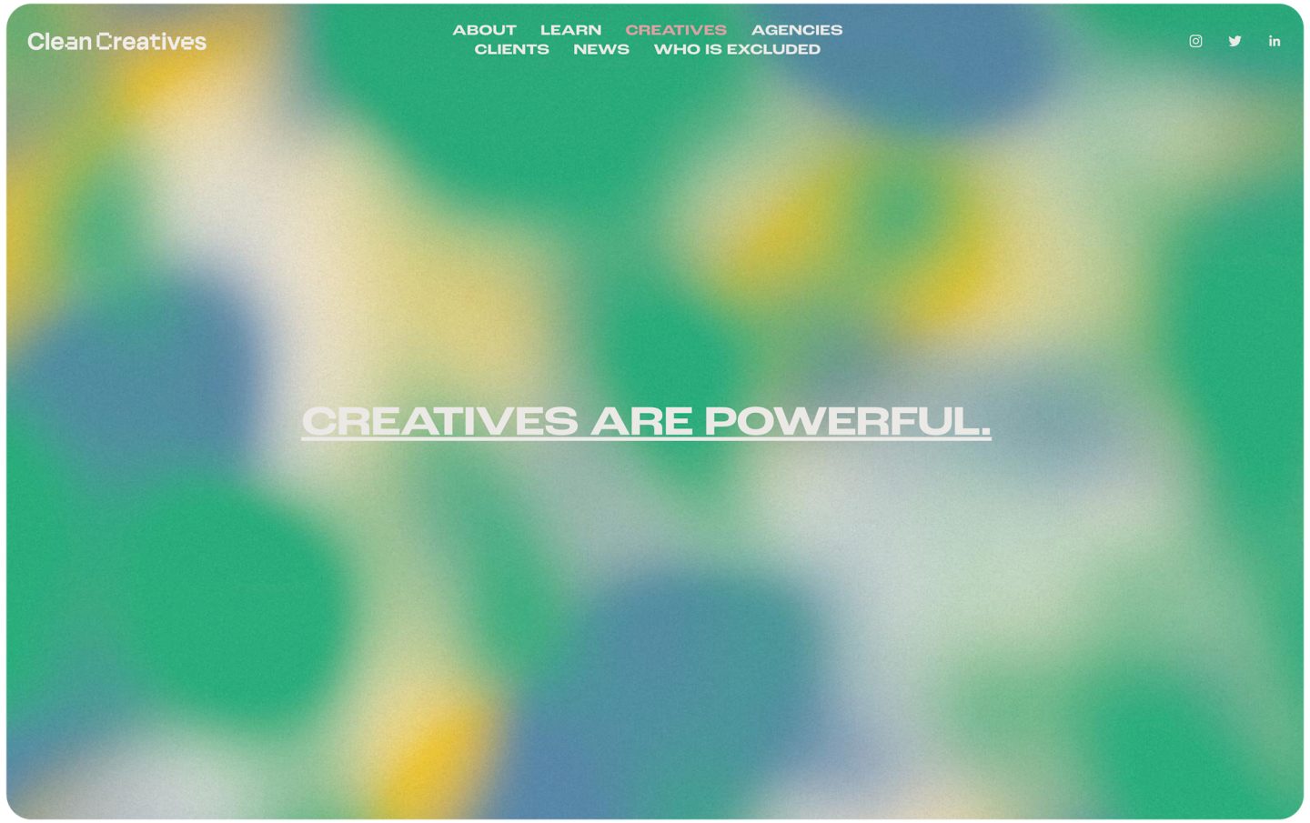 Clean Creatives take on big oil - What Design Can Do